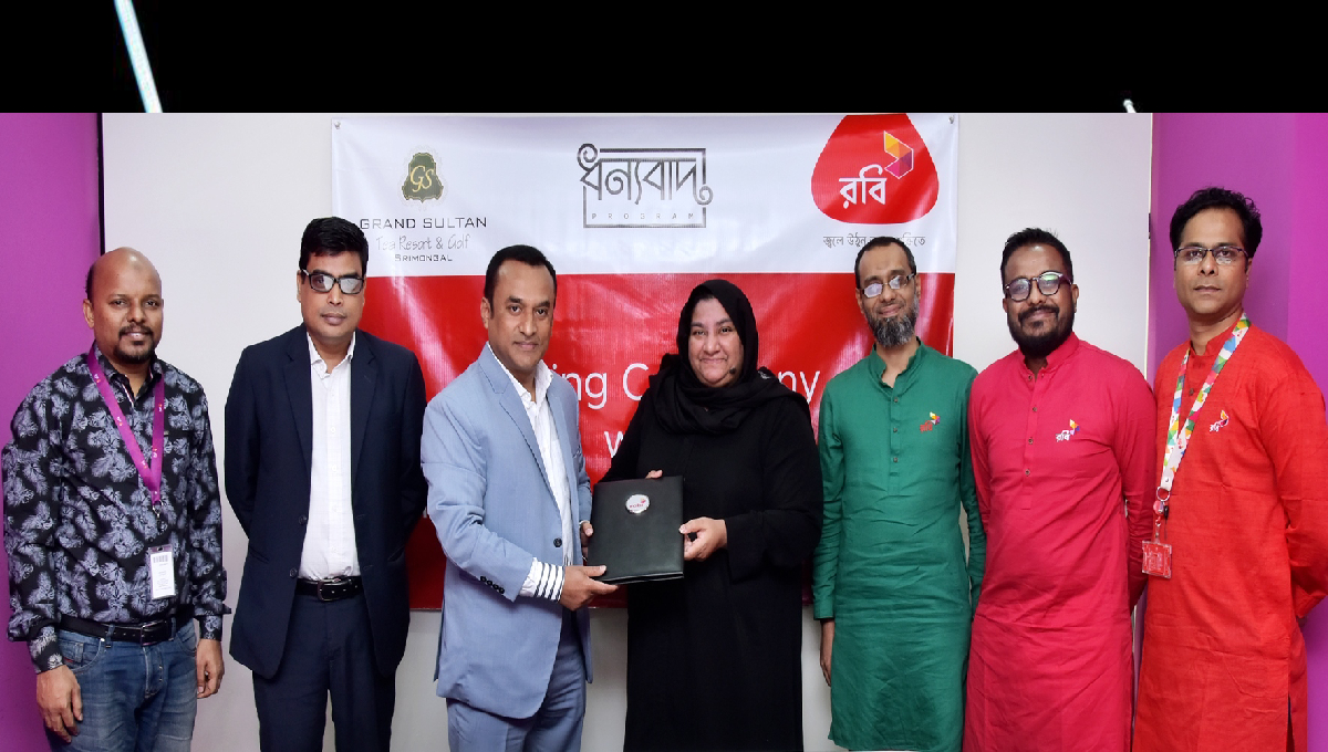 Discount offer for Robi Dhonnobad customers in Grand Sultan