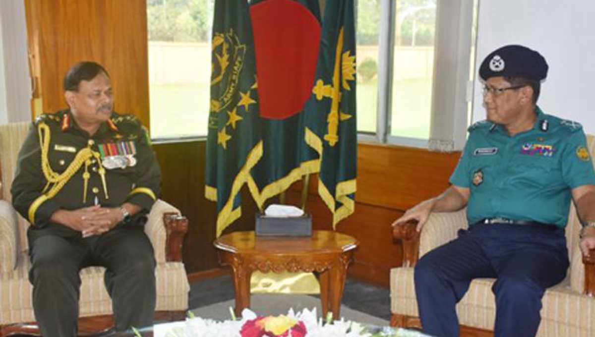 DMP commissioner meets Army chief
