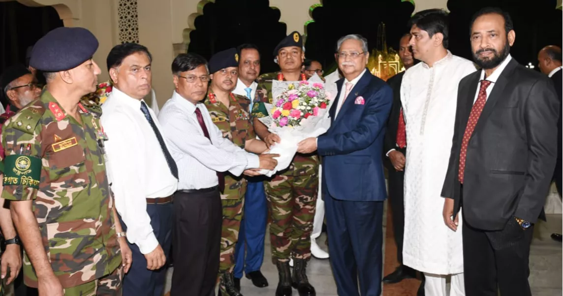 Mohammed Shahabuddin starts Bangabhaban journey as President