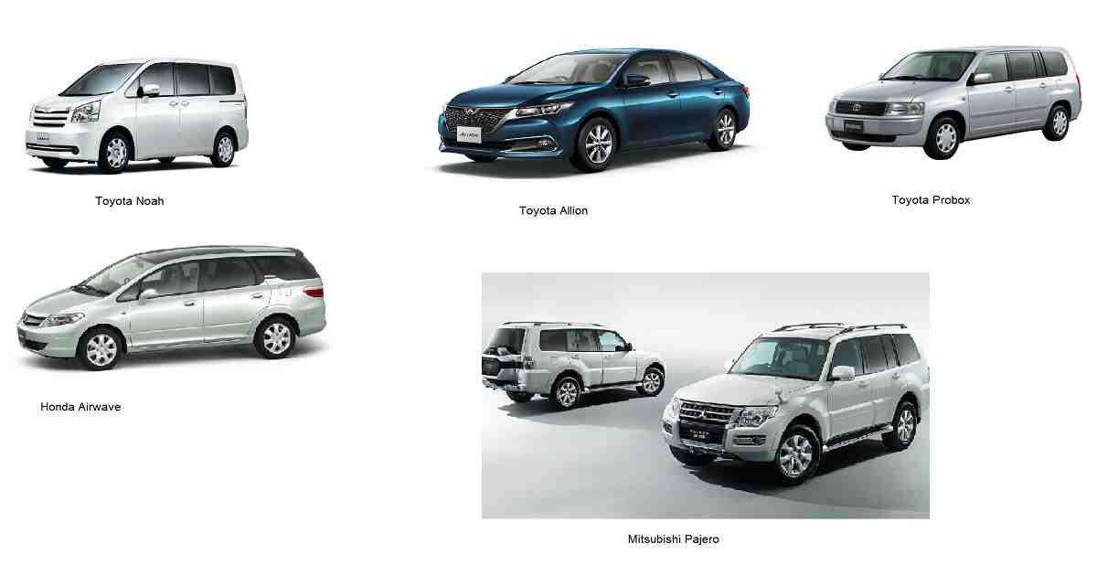 The most popular car models in Bangladesh